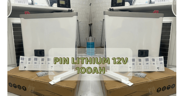 Pin lithium 12v 100ah giá bao nhiêu?