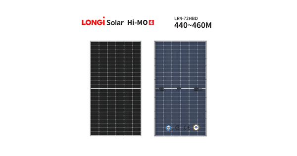 Longi 450w 2 mặt kính LR4-72HBD 450M